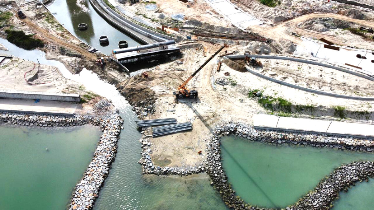 Marine Engineering Work For Gurney Wharf Development Project - TPJ ...